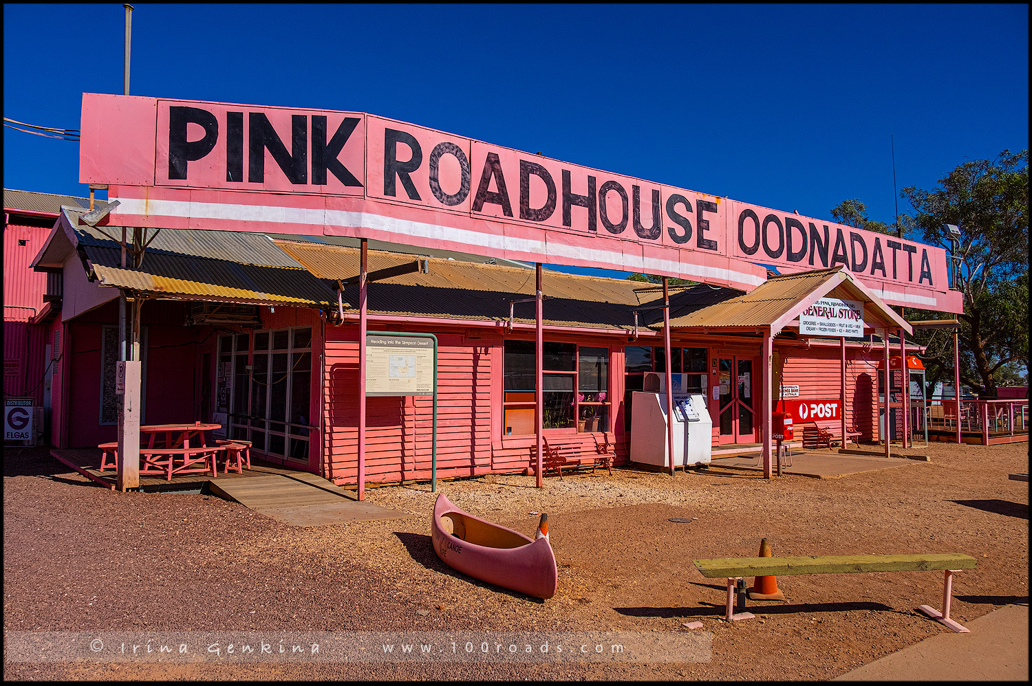 Pink Roadhouse Oodnadatta | Мои 100 дорог