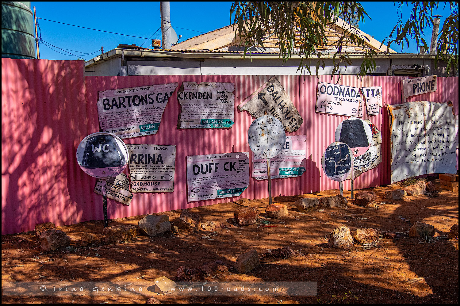 Pink Roadhouse Oodnadatta | Мои 100 дорог